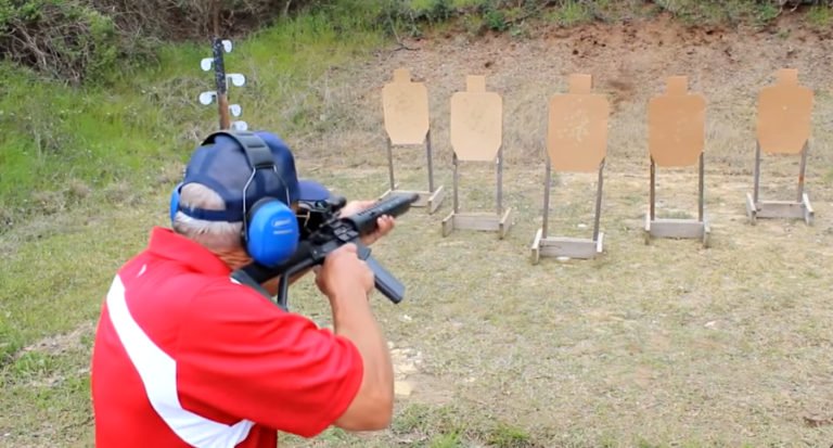 Jerry Miculek Puts 5 Shots on Target in 1 Second with an AR-15 ...