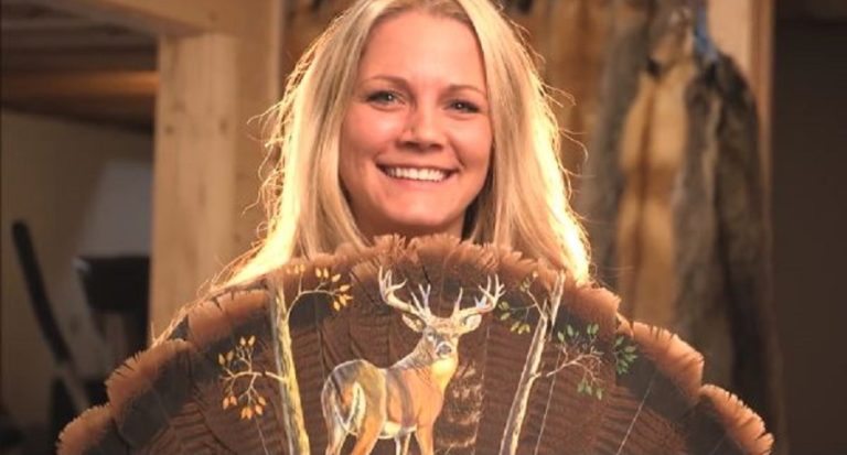 Meet Nicole Larson: The Turkey Feather Painter - Outdoor Enthusiast ...