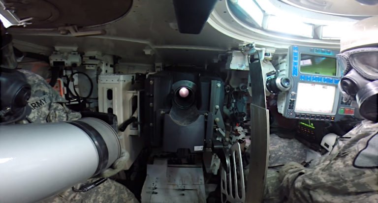 Reloading an M1 Abrams Tank From the Inside - Outdoor Enthusiast ...