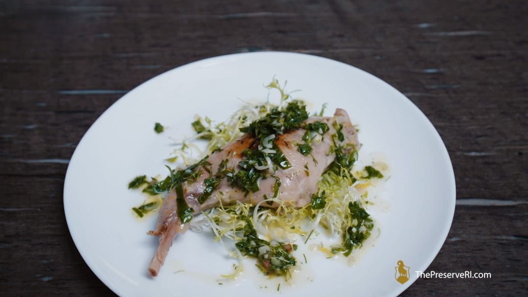 Rabbit Confit with Salsa Verde with Chef Tim - Outdoor Enthusiast ...