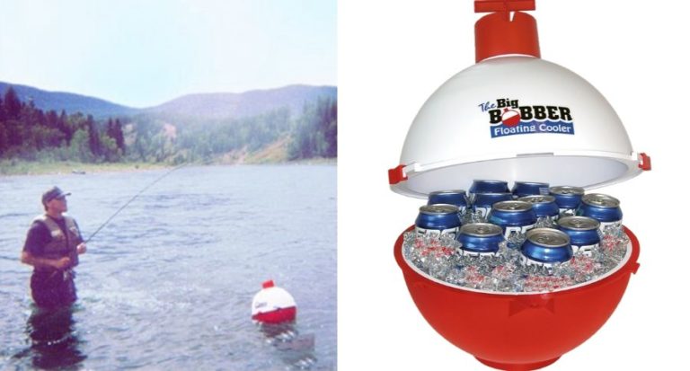 Get Your Favorite Fisherman the Big Bobber Floating Cooler - Outdoor ...