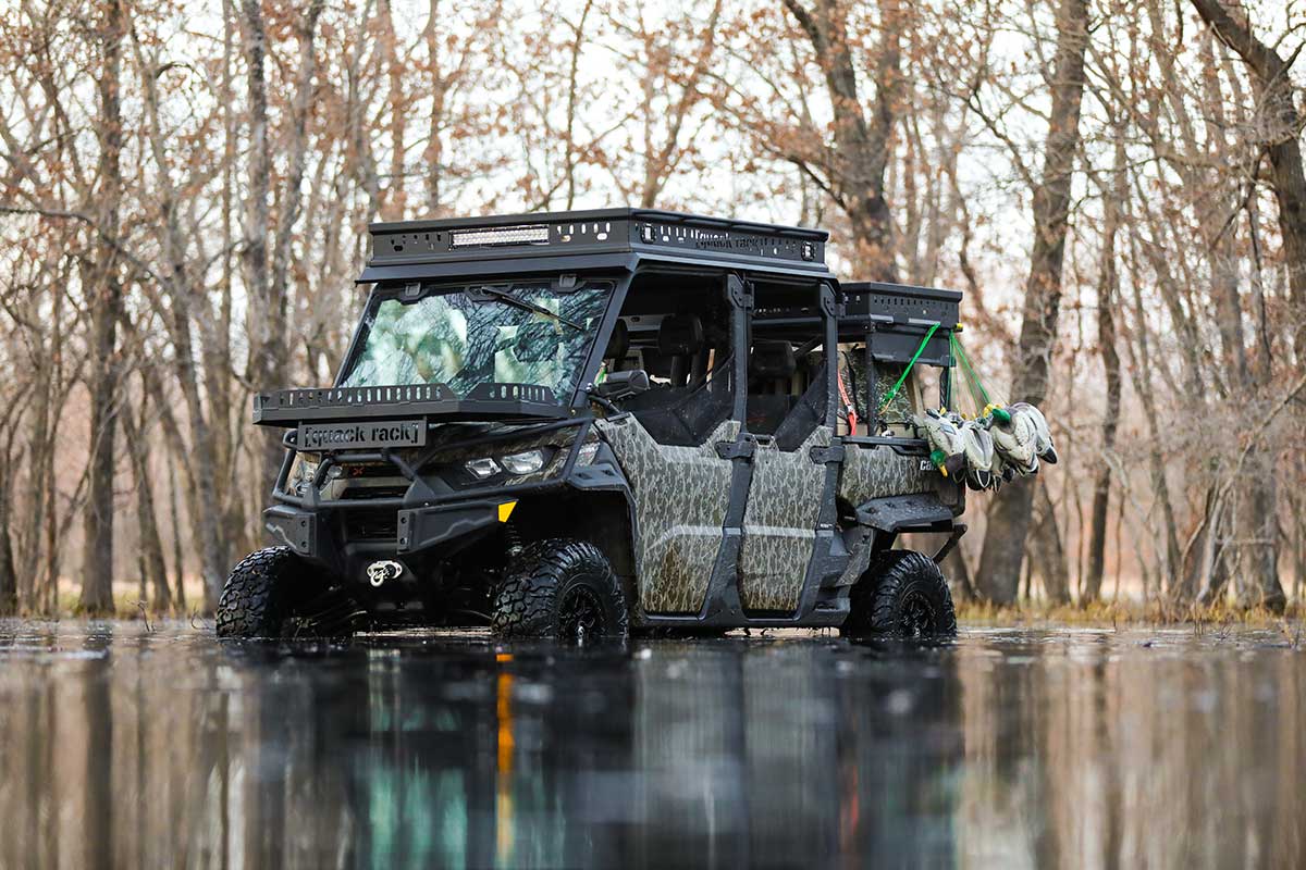 Can-Am Builds a Defender MAX into the Total Waterfowl UTV ⋆ Outdoor ...