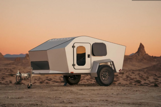 Polydrops Makes a Lighter, Aerodynamic Camper for EVs That's Under ...